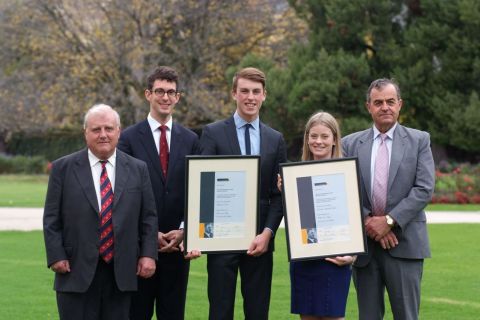 Scholarship Presentation Gallery - C.A.S Hawker Scholarship